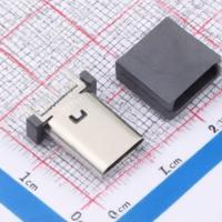 China Robust Type-C Connector with Gold Plated Contact Area, Nickel Base Terminals and 3A Current Rating for Reliable Performance for sale