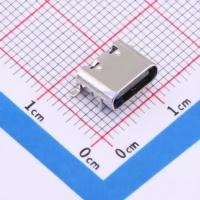 China Stable SHOU HAN Type-C Connector with 6P Contacts 5V 3A Rating and 5000 Connect-Disconnect Life for Reliable Performance for sale