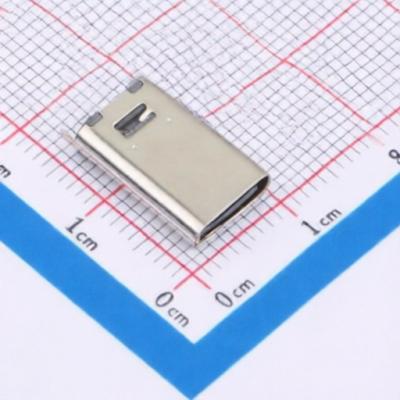 China Flame Retardant SHOU HAN TYPE-C 6P LTH13.7 108 Connector with Stable Conductivity and Robust Design for sale