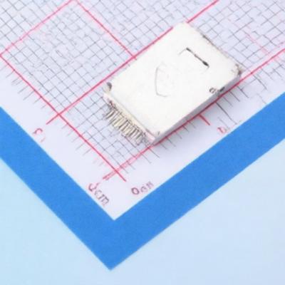 China Micro USB connector SHOU HAN MICRO 2PCB1.0 ZB designed for data and power transmission applications for sale