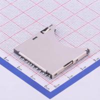China Push Push Memory Card Socket 90 SMD Mounting SOFNG SD 006S T for Audiovisual and Mobile Devices for sale
