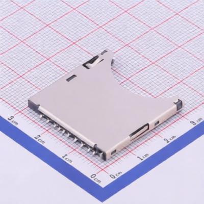 China Push Push Memory Card Socket 90 SMD Mounting SOFNG SD 006S T for Audiovisual and Mobile Devices for sale