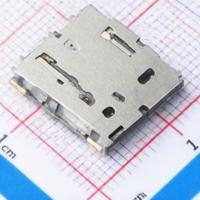 China Self locking push push nano memory card socket SOFNG NM 008 designed surface mount applications electronics for sale