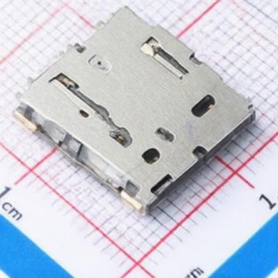 China Self locking push push nano memory card socket SOFNG NM 008 designed surface mount applications electronics for sale