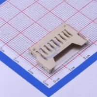China SOFNG SD 001 SMT Push Pull Memory Card Socket Durable Short Body Compatible with SD Card and T Flash for sale