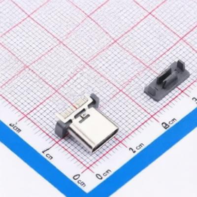 China Gold Plated Type-C Connector with 16P Contacts and SUS304 Nickel Plated Housing for Reliable USB Connectivity for sale