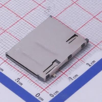 China SOFNG SIM 019B P6 Mini SIM Card Socket SMT Mounting Push Push Normally Closed with Contact Resistance for sale
