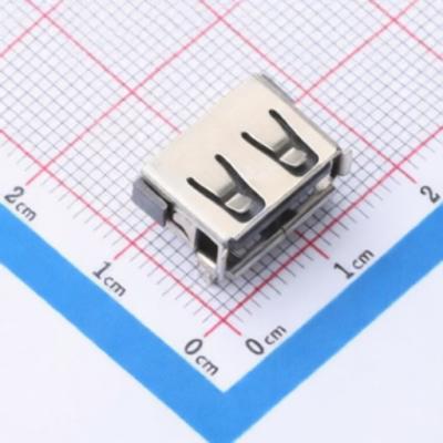 China Durable USB Connector SHOU HAN 10.0 QC6.3 JB Rated DC 30V 1.5A Operating Temperature Range -25 to 85C for sale