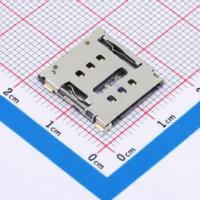 China Switch Connector SNO-018 with Up Height Configuration and 1.44mm Height Above Board in SMD Package for NanoSIM Card for sale