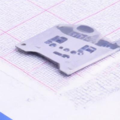 China SMT Mounted Hinge Type MINI SIM and SIM Card Socket SOFNG SIM 008X for Electronic Device Integration for sale
