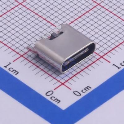 China Vertical DIP Type-C Connector with 20V 3A Rating, -25℃ to +85℃ Temperature Range, and 10,000 Connect-Disconnect Life for sale