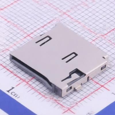 China SOFNG TF 015 SMT T Flash Socket with Self Ejecting Push Push Operation and High Durability Materials for sale