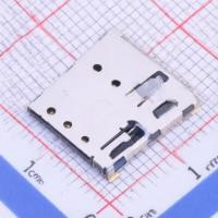 China Push push nano sim card socket SOFNG SNO-1303-X featuring detection function and durable construction for sale