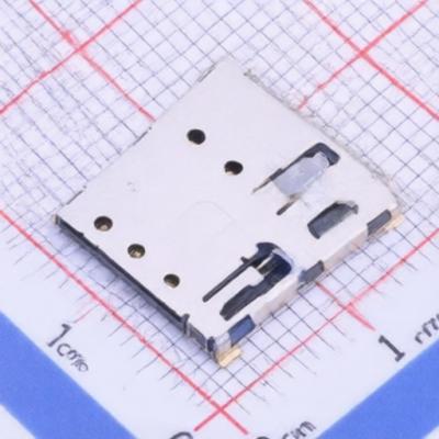 China Push push nano sim card socket SOFNG SNO-1303-X featuring detection function and durable construction for sale