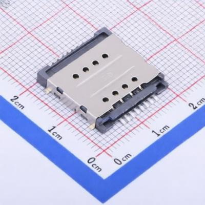 China Durable dual layer push pull mini sim card socket SOFNG SIM 020X designed for demanding environments for sale