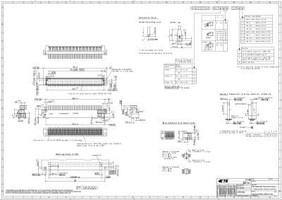 China Printed mark connector ink or laser optional TE Connectivity 9-1393646-4 ideal for electronic and industrial for sale