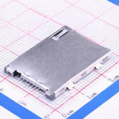 China lateral insertion MINI SIM card socket SOFNG SIM-015-C with push push self ejecting and SMT mounting for sale