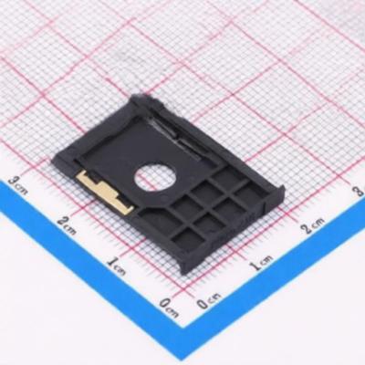 China SMD SIM Card Socket with Phosphor Bronze Terminal, PBT+30%GF Cover, and 3.12mm Height for MicroSIM Cards for sale