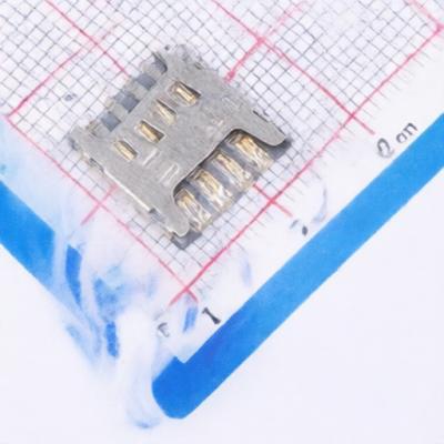 China Push pull micro sim and 8pin sim connector SOFNG SMO 1515X suitable for electronic consumer products for sale