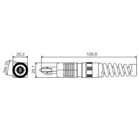 China Robust Industrial Connector WEIDMULLER 1963390000 with Plastic Housing and Kink Prevention Technology for sale
