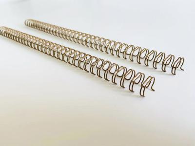 China 6.4-44mm Double Wire O Binding 3:1 2:1 Spacing For Wall Calendars for sale