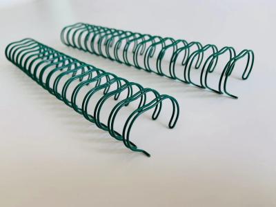 China Gold / Coloured 6.4-44mm Double Loop Wire Binding For Journals for sale