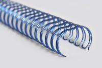 China 44MM 2:1 Pitch Gold Bronze Wire O Binding Nylon Coating 38.6mm for sale