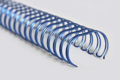 China 44MM 2:1 Pitch Gold Bronze Wire O Binding Nylon Coating 38.6mm for sale