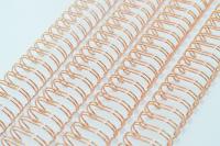 China Strong Tension Strength 11.1mm 1/2 Inch Twin Loop Binding Wire for sale