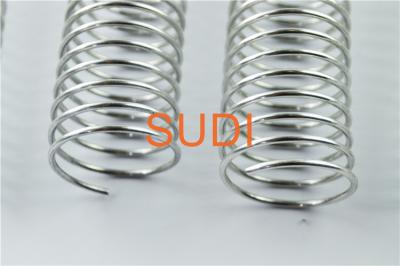 China Metallic Silver Color 4.8mm 3/16'' Metal Binding Spines for sale