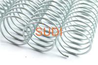 China Matt Silver Color 4 Inch 80mm Cinch Book Binding Wires for sale
