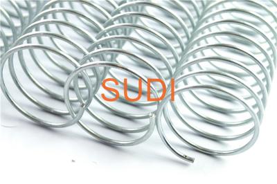 China Matt Silver Color 4 Inch 80mm Cinch Book Binding Wires for sale