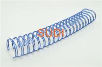 China Blue 14.3mm Wire O Book Binding For Wall Calendar for sale