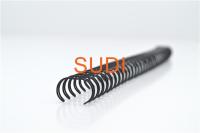 China 180 Sheets 7/8 Inch 20.6mm Steel Core Black Binding Wire for sale