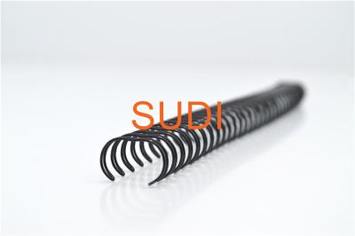 China 180 Sheets 7/8 Inch 20.6mm Steel Core Black Binding Wire for sale