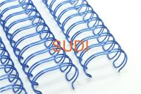 China 2:1 Pitch Inner Diameter 16MM-44MM Blue Spiral Coil Binding Supplies for sale