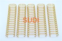 China High Gloss 1-3/4 Inch Wire Spiral Binding Coils For Schoolbook for sale