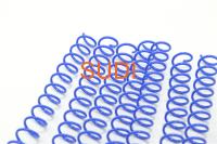 China Customized 6mm-50mm 4:1 Pitch Spiral Plastic Coil For Book Binding for sale