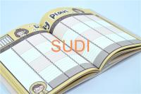China Environmental Paper 4C Printing 128g Hard Cover Notebooks for sale