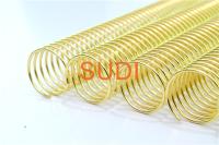 China Nylon Coated 1/4'' 6.4mm Metal Binding Spines for sale