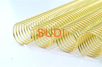 China Nylon Coated 1/4'' 6.4mm Metal Binding Spines for sale