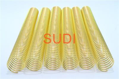 China 32mm Inner Diameter 1-1/4'' 2.0mm Wire Diameter Metal Spiral Binding Coil for sale