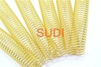 China 135 sheets 5/8'' Coil Binding Spines for Documents for sale