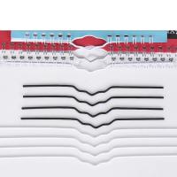 China Nylon Coated 23 Inch 603mm Metal Calendar Hanger for sale