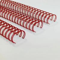 China Nylon Coated 1-3/4'' Double Loop Wire O For Catalog Binding for sale