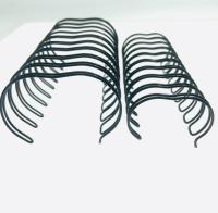 China Black White A4 Length 2:1 Pitch Binding Spiral Coil For Album for sale