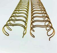 China 5/8'' Glossy Nylon Coated Double Wire Spiral Binding Coil for sale