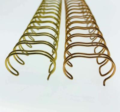 China 5/8'' Glossy Nylon Coated Double Wire Spiral Binding Coil for sale