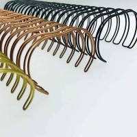 China CPST 44mm Diameter Metal Wire Spiral Binding Coils for sale