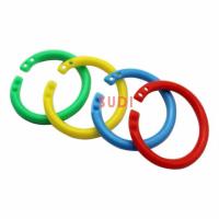 China 30mm Double Buckle Plastic Loose Leaf Binder Rings Environmental Protection for sale